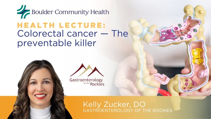 Free online health lecture: Colorectal cancer — The preventable killer